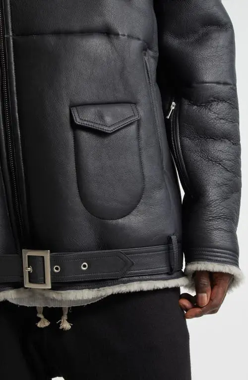 オ*ド様 Rick Owens リックオウエンス LUKES STOOGES ラ RICK OWENS Jumbo Luke Stooges Belted Full-Grain Leather-Trimmed